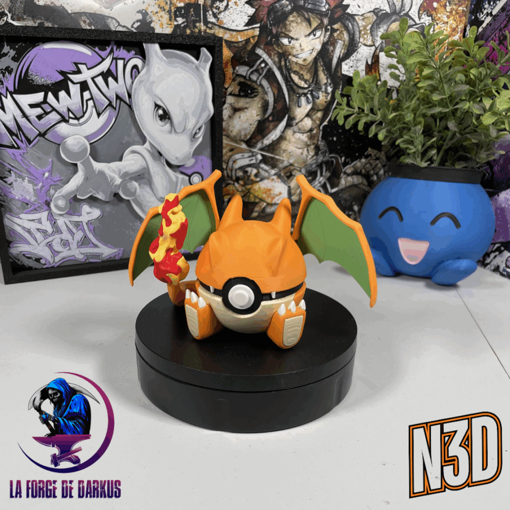 #006 Dracaufeu Ball – La Forge De Darkus