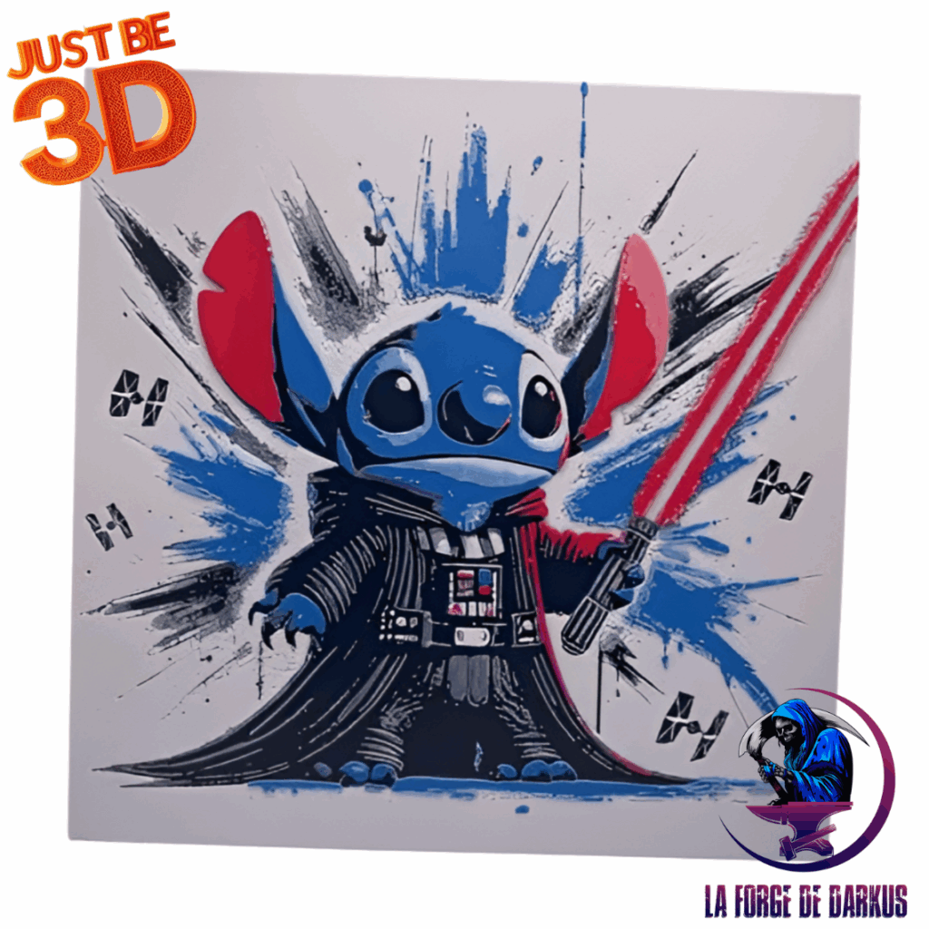 Stitch Dark Vador – La Forge De Darkus